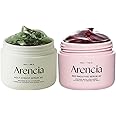 Amazon.com : Arencia Overnight Face Mask Serum Duo [Glow Hyssop + Red ...