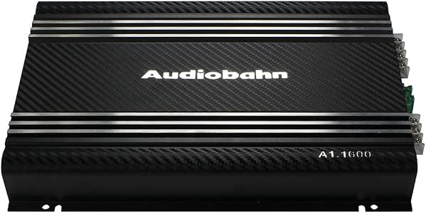 Amazon.com : AudioBahn Amplifier 1600 watts mono 2 ohm : Electronics