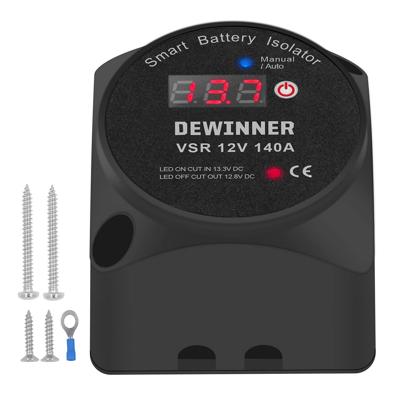 Batterie 12v DEWINNER 140A Dual Battery Isolator Kit With VSR & Voltage ...