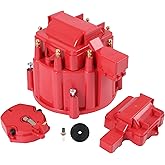 Amazon.com: ENGINEMAN Red Male HEI Distributor Cap and Rotor Kit for ...