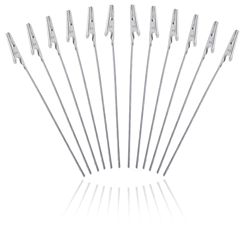Mandala Crafts Long Tail Alligator Wire Clip Metal Gator Clamp Set for ...