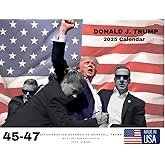 President Donald J. Trump | 2025 12 x 24 Inch Monthly Square Wall ...