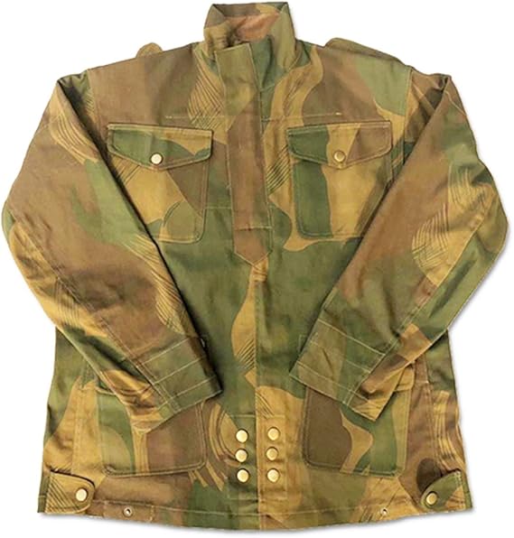 ZWJPW WW2 UK Army British 1ST Pattern Denison Camo Smock High QUALIT ...