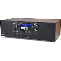 Amazon.com: Ocean Digital WR-800 FM Wi-Fi Internet Radio Alarm Clock Stereo Speakers Micro SD ...