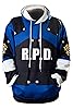 brehiay Adult Leon Kennedy Cosplay Costume Hoodie Halloween Resident ...