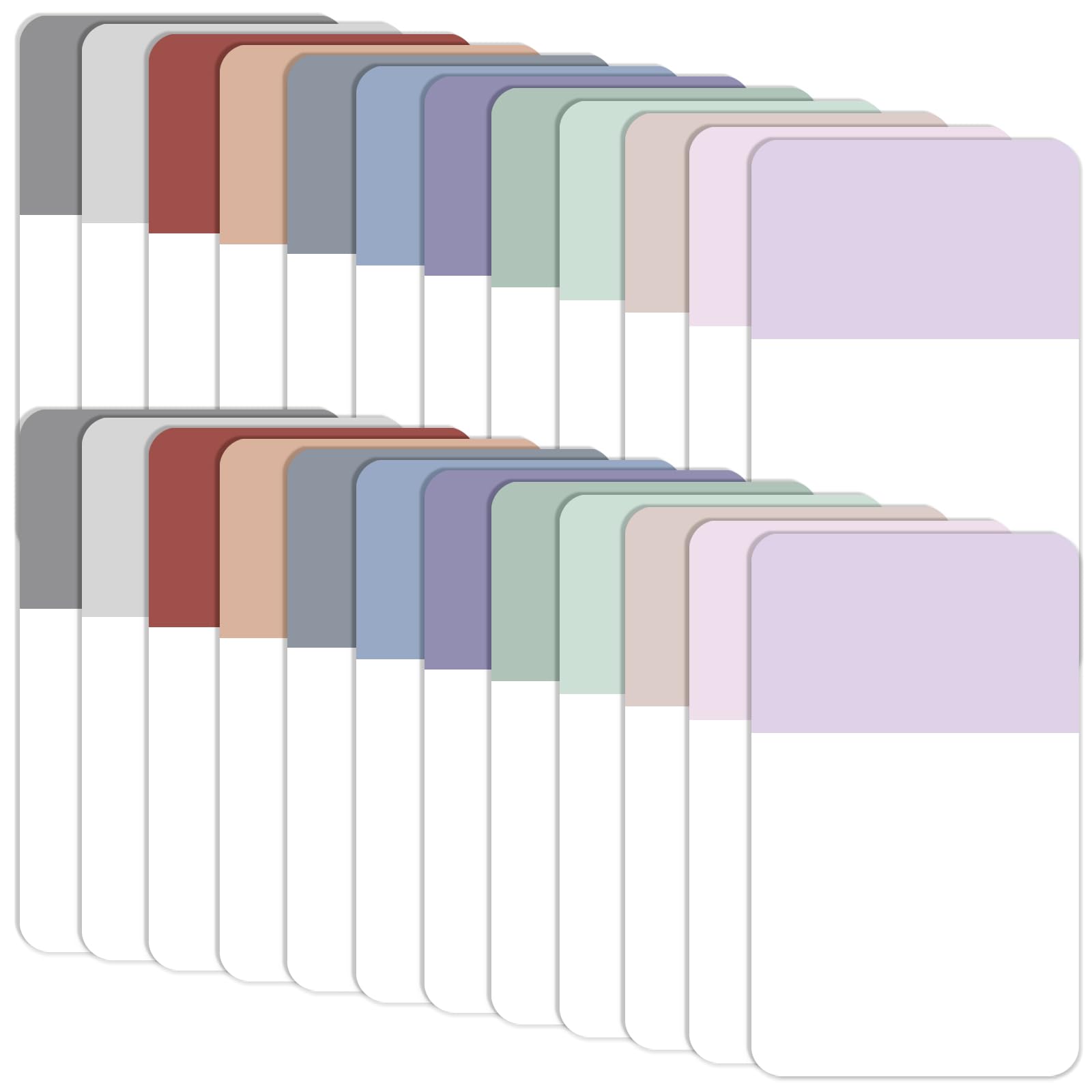 Mua EOOUT 480 Pieces Sticky Tabs, Writable and Repositionable Filing ...
