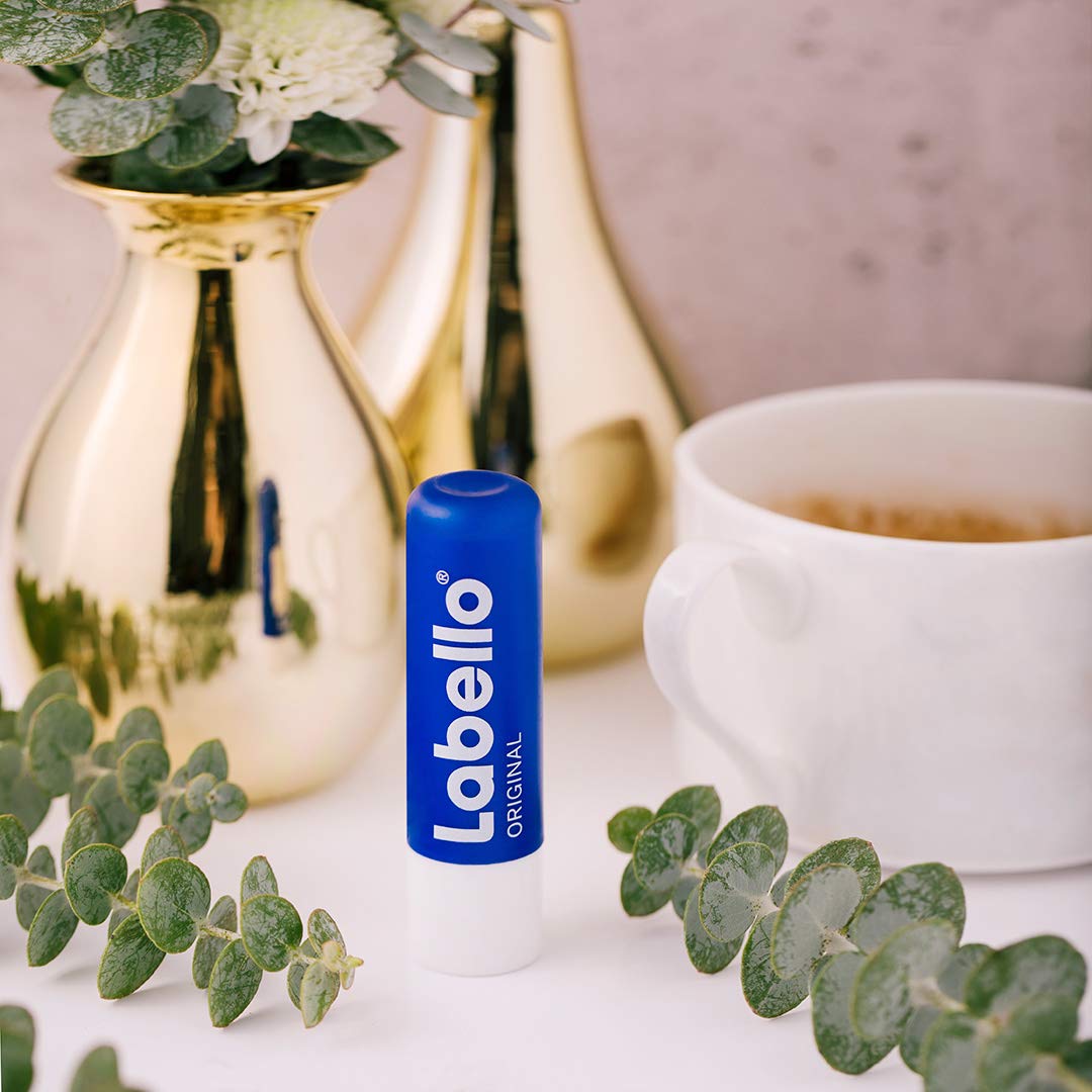 Mua Labello Original Lip Balm in a Pack of 6 (6 x 4.8 g), Lip Balm for ...