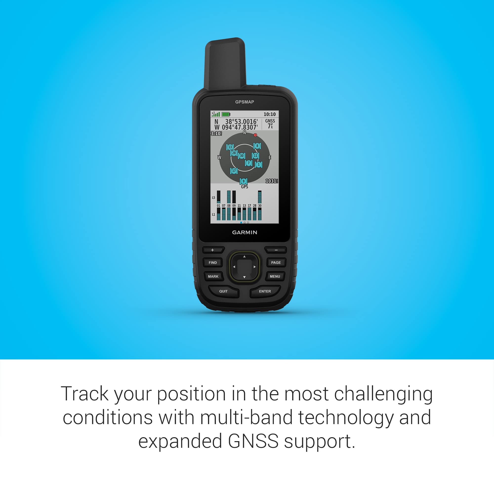 Mua Garmin GPSMAP 67 Rugged GPS Handheld, Multi-band GNSS, Topo mapping ...