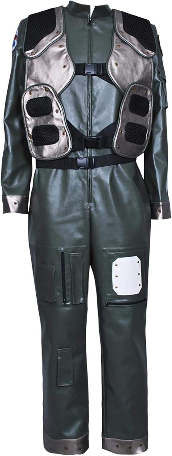 Amazon.com: Battlestar Cosplay Costume Galactica Flightsuit Viper Pilot ...