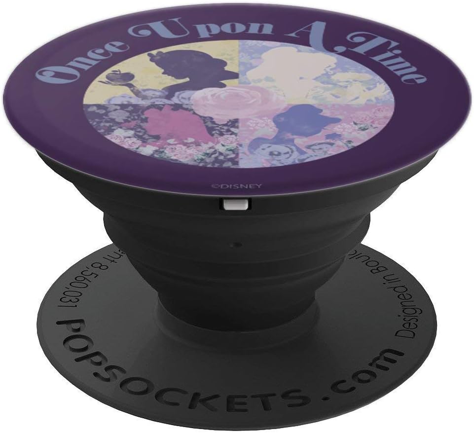 Amazon.com: Disney Princess Once Upon A Time Floral Silhouettes ...