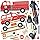 Amazon.com: Emergency Trucks Wall Decals, Fire Truck Decals, Cop Cars ...