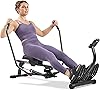 Sunny Health & Fitness Smart Compact Full Motion Rowing Machine, Full ...