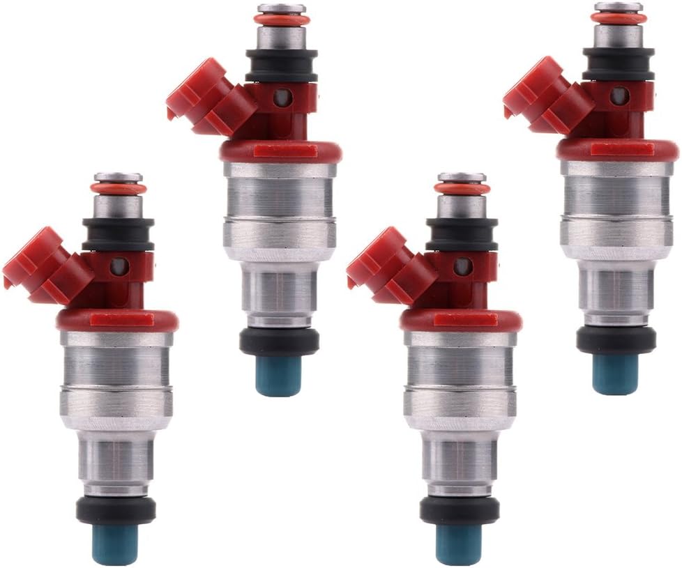 Amazon.com: ECCPP Fuel Injectors 4pcs High Performance Brown 2 Hole ...