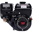 Amazon.com: 7.5hp 4 Stroke Gas Engine, 210cc Horizontal Shaft Go Kart Engine with Air Cooling ...