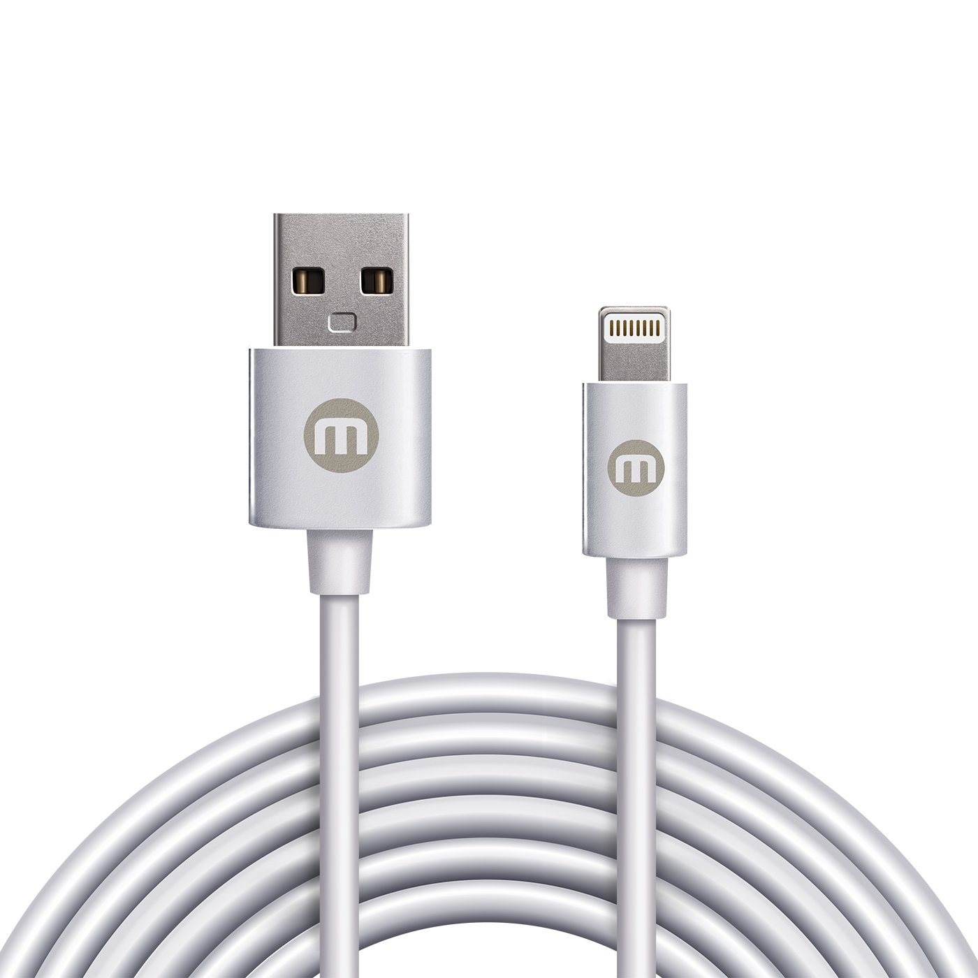 Cable Usb Mobo Blanco Iph 5,6 3 Metros: Amazon.com.mx: Electrónicos
