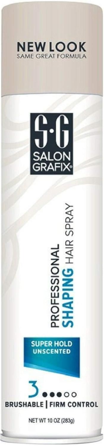 Amazon.com: Salon Grafix Salon Grafix Unscented Shaping Hair Spray, 10 ...
