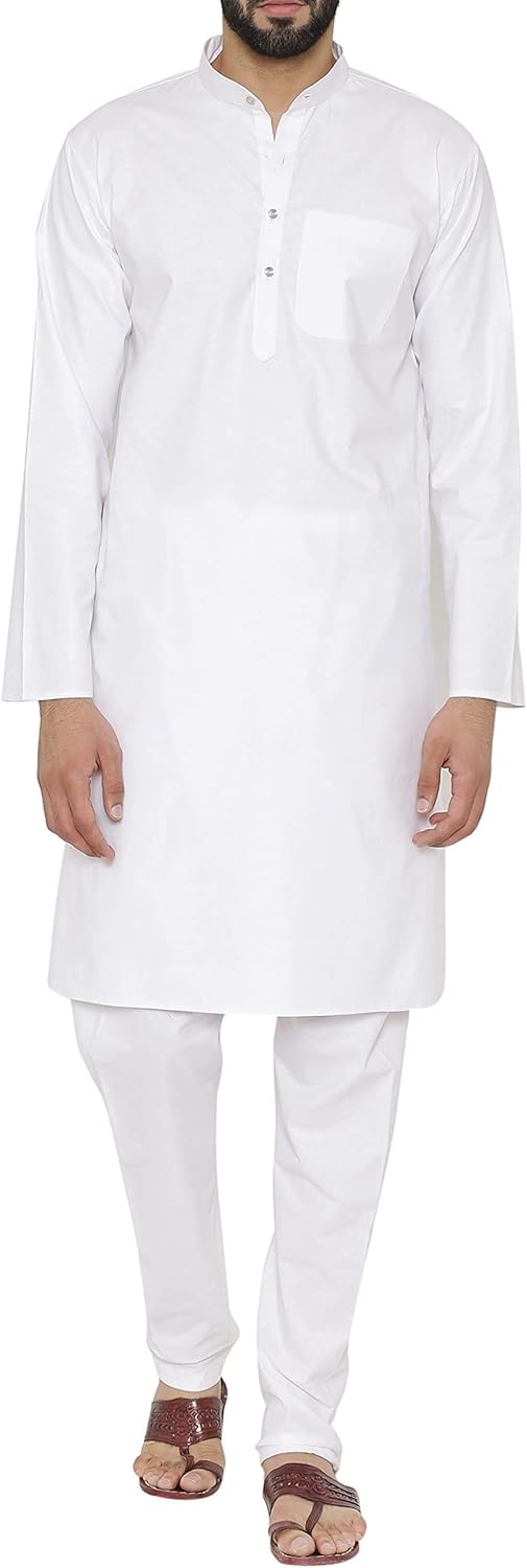 Buy Winmaarc Mens 100% Cotton Kurta Paijama Set for Party/Festive at ...