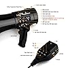 MyMealivos Megaphone with Siren Bullhorn 50 Watt Bullhorn Speaker with ...