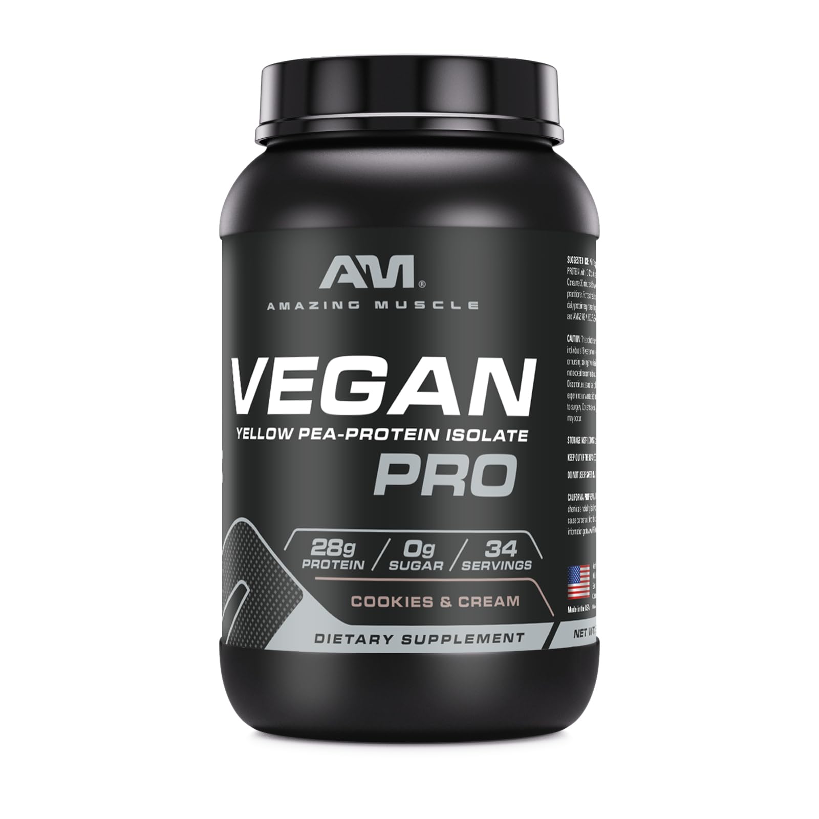 Mua Vegan Protein Powder | 28 Grams Protein | 34 Servings | Zero Sugar ...