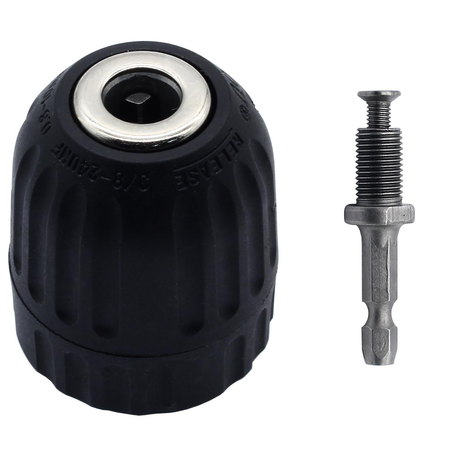 Mua Cionyce 3/8" Quick Change Keyless Drill Chuck Adapter 0.8-10mm, 1/4 ...