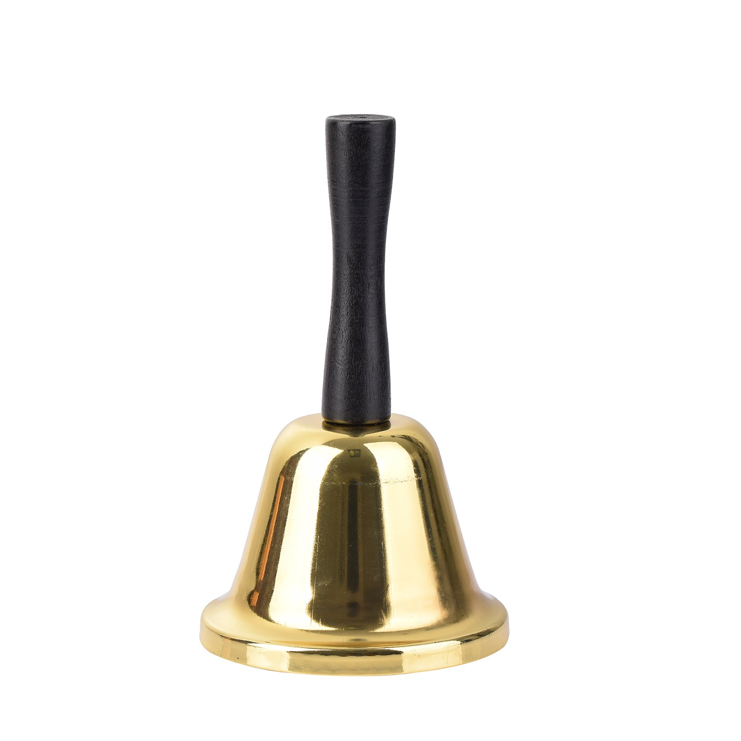 VABNEER Metal Tea Hand Bell Service Bell Gold Hand bell School Small ...