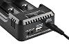 XTAR VP2 Independent 2-Channel Battery Charger w/ Dual Voltage Display ...