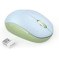 Amazon.com: seenda Wireless Mouse, 2.4G Noiseless Mouse with USB Receiver Portable Computer Mice ...