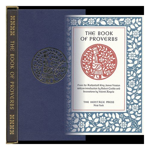 The Book of Proverbs: Cordis, Robert, Valenti Angelo: Amazon.com: Books