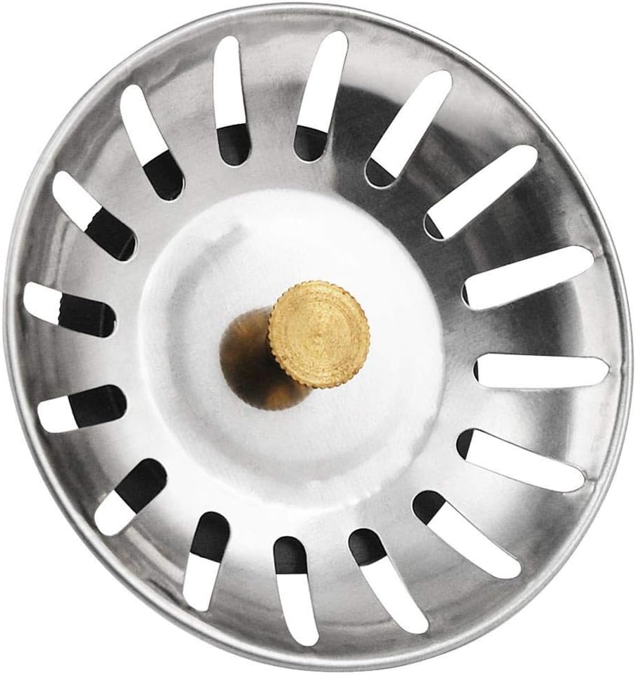 TRIXES Kitchen Sink Basin Strainer Drainer Drain Waste Plug Socket ...