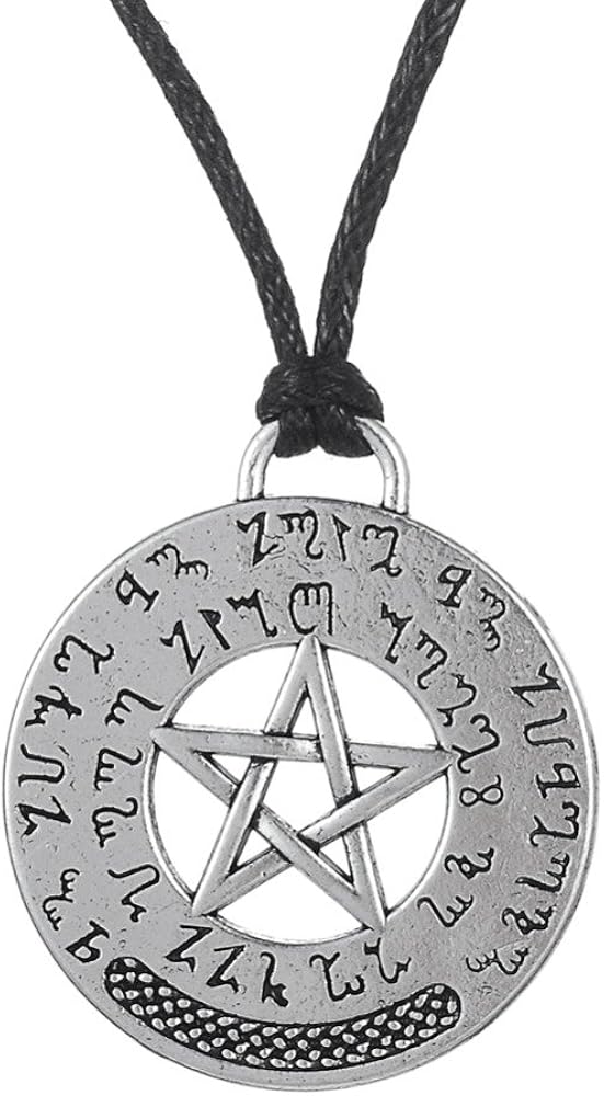 BORNmemo Wiccan Talisman Pentacle Hermetic Enochian Kabbalah Pagan ...