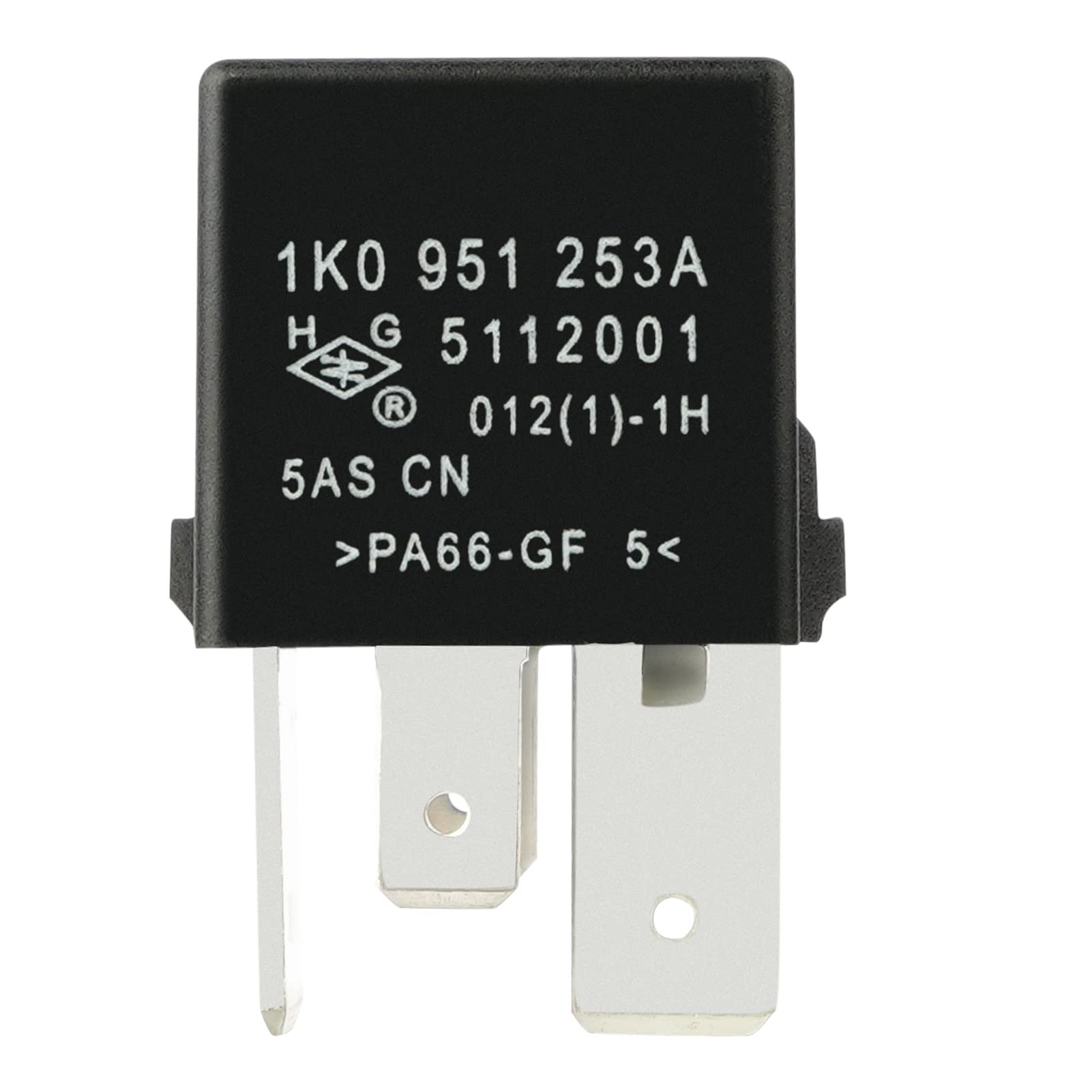 Mua 1K0951253A #460 Automotive Power ECU Relay 12VDC 4Pin trên Amazon ...