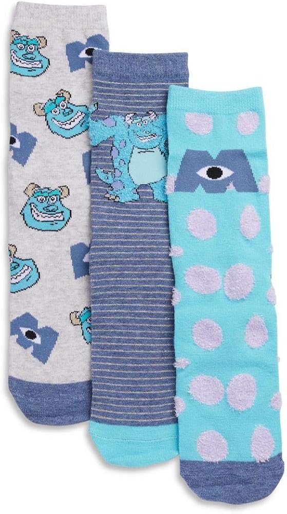 Animated socks for kids Xmas gift (Monsters inc): Amazon.co.uk: Clothing