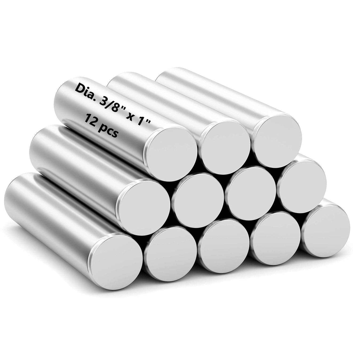 Realth Neodymium Cylinder Magnets Permanent Round Rare Earth Magnets ...