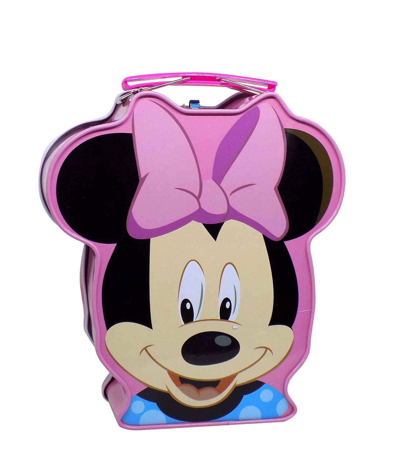 Ski Stylish Minnie Mouse Print Metal Coin Bank Box ,Piggy Bank ,Money ...