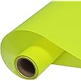 Amazon.com: FUNKAKA Fluorescent Yellow HTV Heat Transfer Vinyl Rolls ...