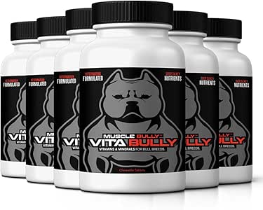 Amazon.com: Vita Bully Vitamins for Bully Breeds: Pit Bulls, American ...