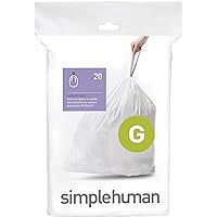 Amazon.com: Simplehuman CW0166 Custom-Fit Can Liner G : Home & Kitchen
