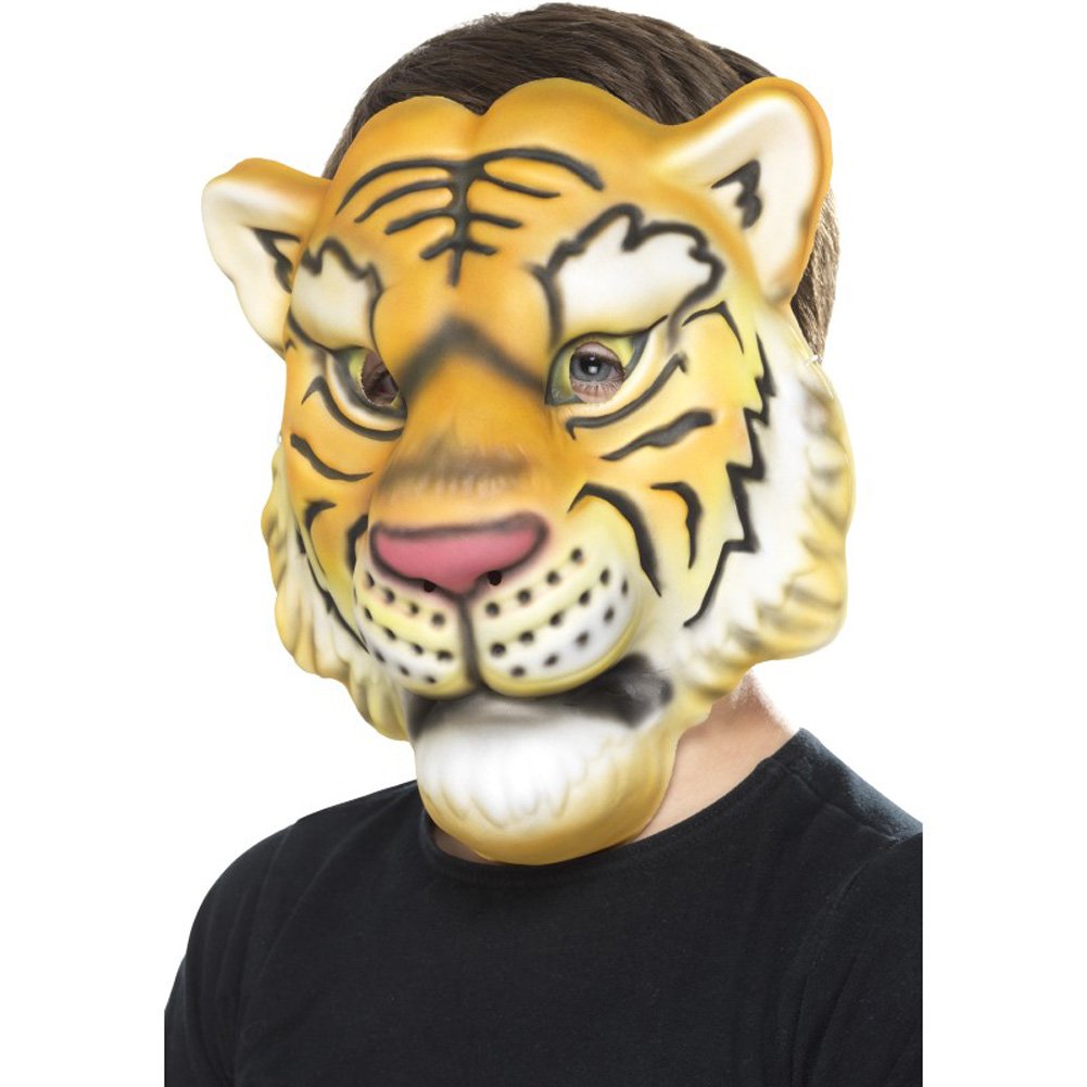 Smiffys 46976 Tiger Mask (One Size): Amazon.co.uk: Toys & Games