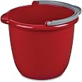 Amazon.com: Sterilite 10 Qt Spout Pail with Handle, Bucket for ...