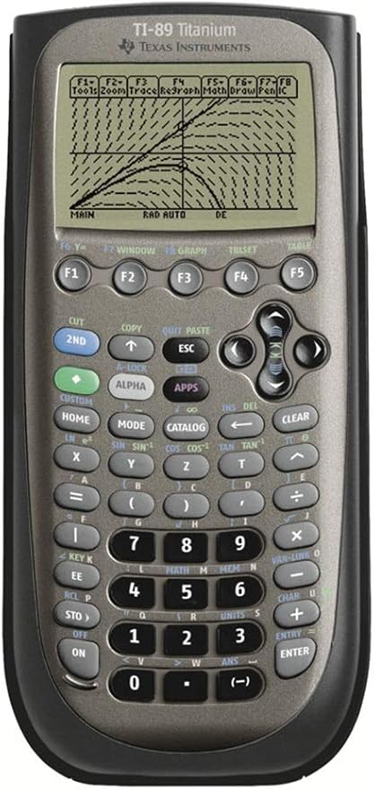 Texas Instruments Ti 89 - Calculadora gráfica programable de Titanio ...