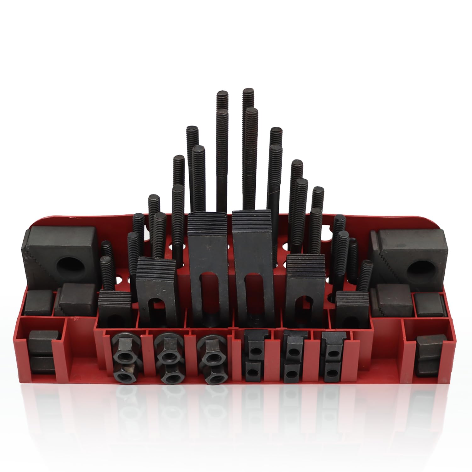 Jecoupoon 58 Pcs Hold Down Clamp Clamping Set Kit (7/16" Slot 3/8" Stud) for sale | Katy, TX ...