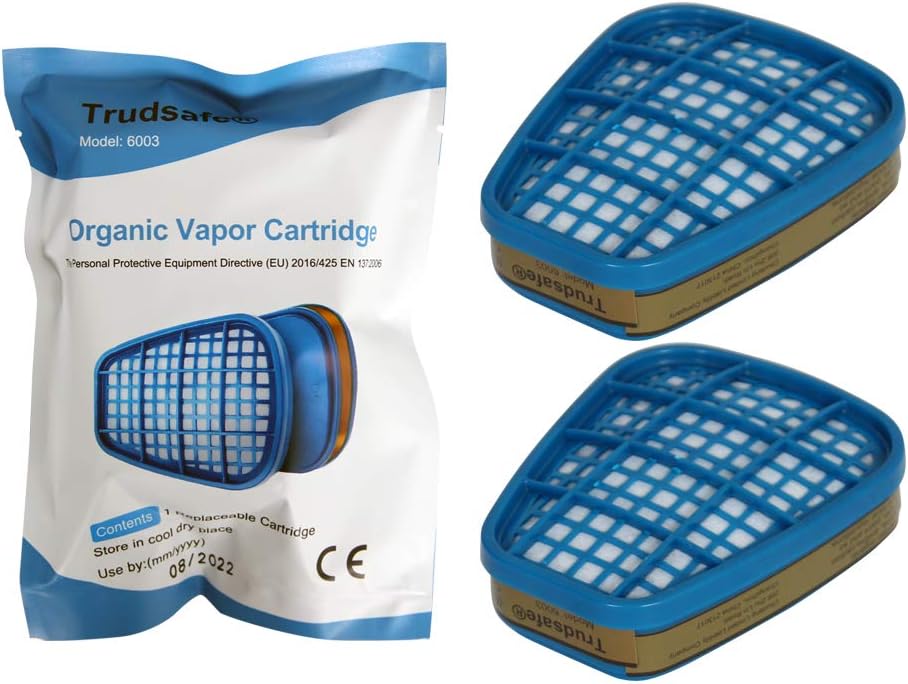 One Pair 6003 Organic Vapor Replacement Cartridge Filter for For 6200 ...