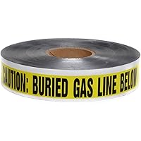 Amazon.com: Swanson Tool Co DETY21005 2 inch by 1000 Foot 5 Mil Detectable Safety Tape"Caution ...
