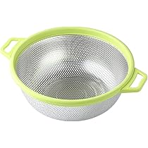 Strainer With Legs Steel Colander With Legs Durable Kitchen Utensils