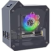 Amazon.com: Pironman Mini PC Case for Raspberry Pi - Aluminum Alloy ...