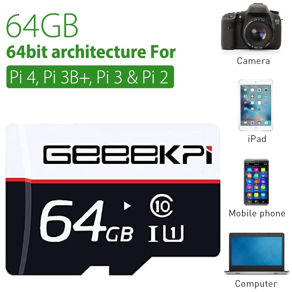 Mua Preloaded (RPI OS) Card for Raspberry Pi,Class 10 Memory Card with ...