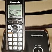 Panasonic KX-TG3712 Cordless Phone (Black): Amazon.in: Electronics