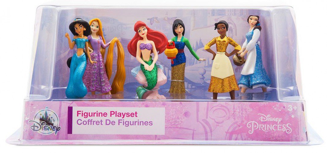 Disney Official Princess Figure Set ''Once Upon a Time'' - Set of 6 ...