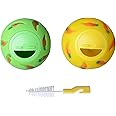 Amazon.com : Treat Ball 2 in 1 .Include Brush.Give Your Pet More Fun ...