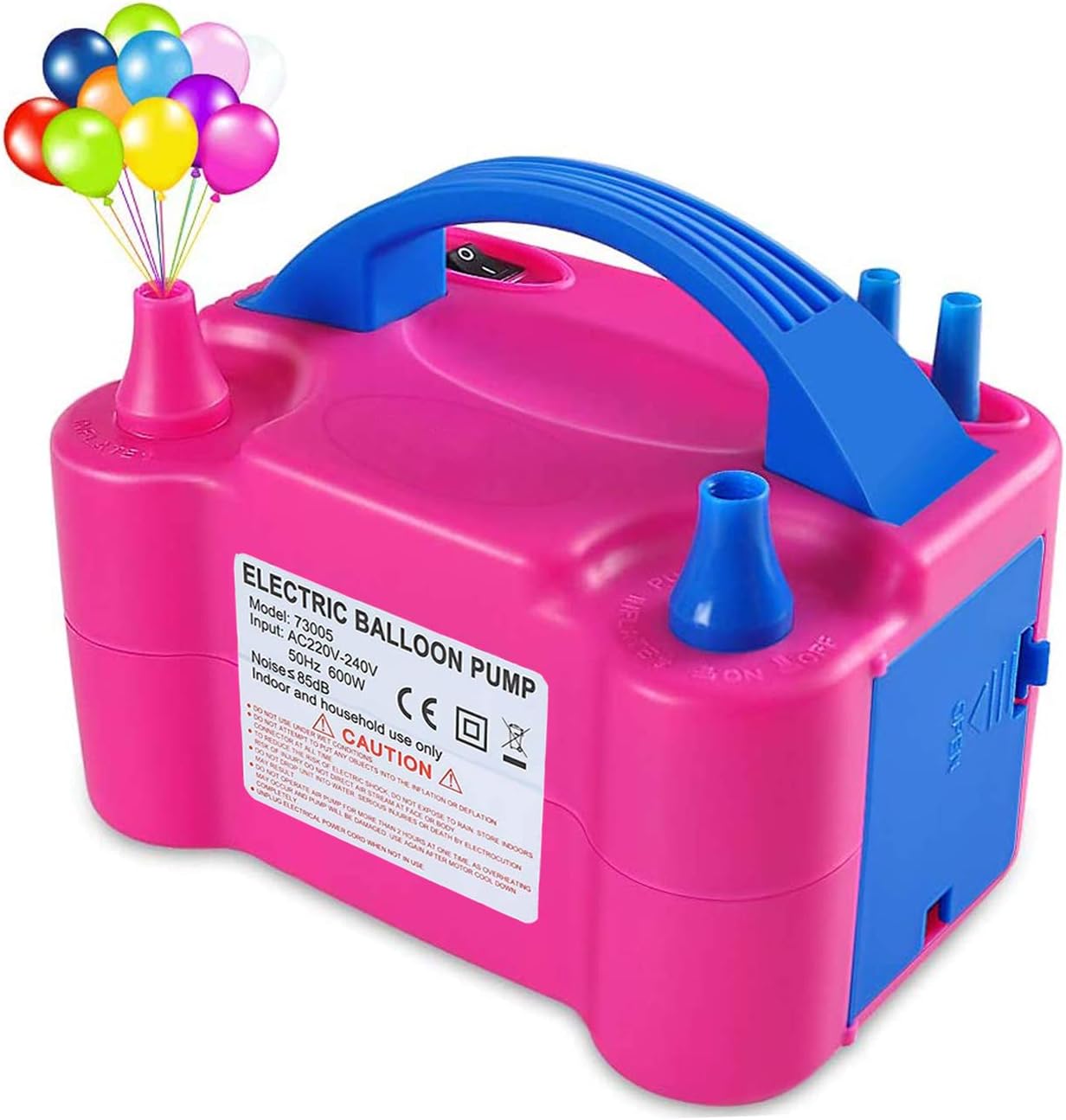 Aiqiying Electric Balloon Pump - Portable High Power (AC220-240V 600W ...